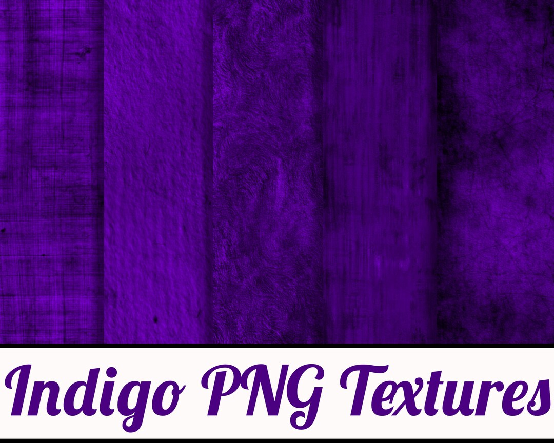 Seamless Indigo Textures PNG Digital Paper Pack 5 Sublimation - Etsy