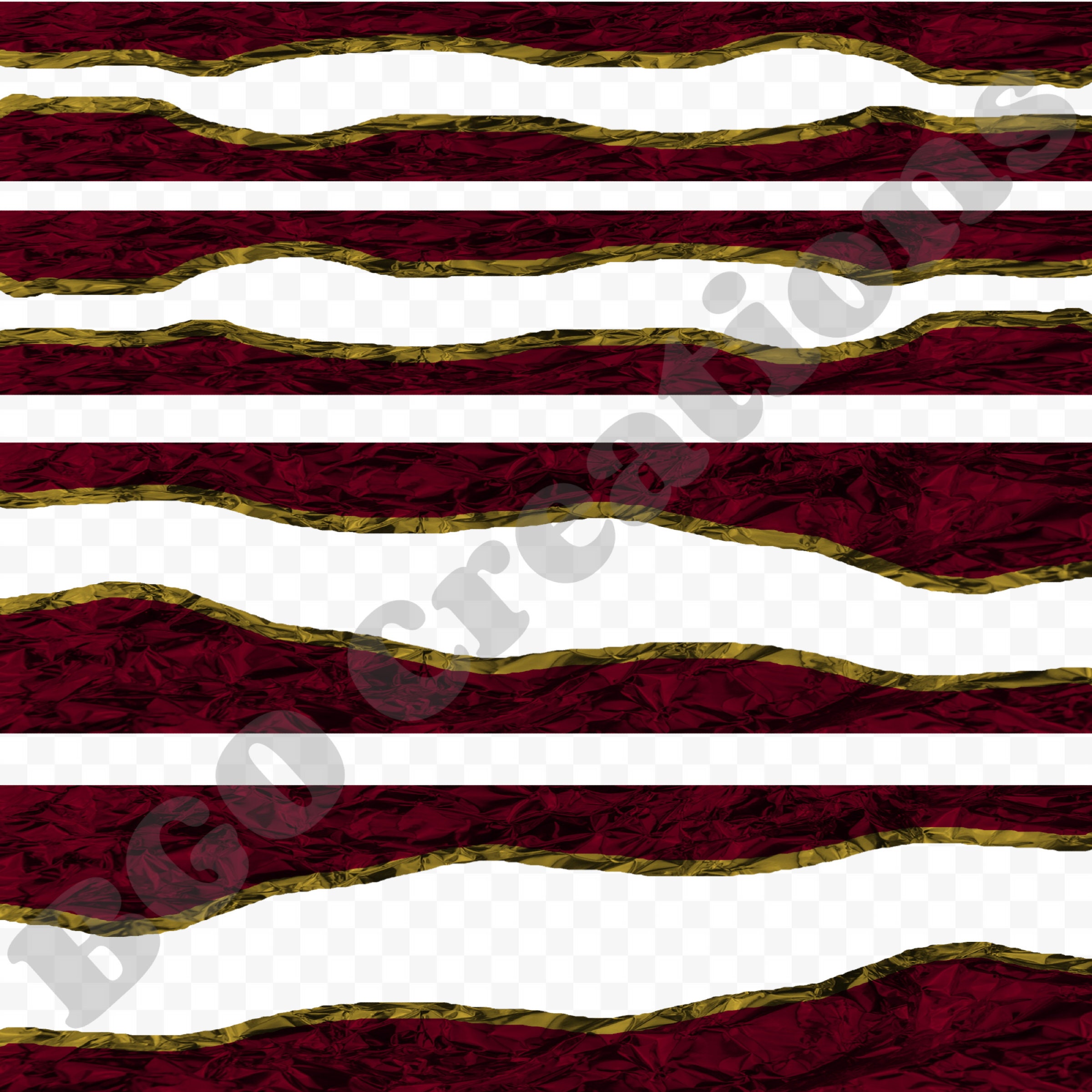 Burgundy Foil Borders, 16 Maroon & Gold Foil Borders, PNG Wave Borders ...