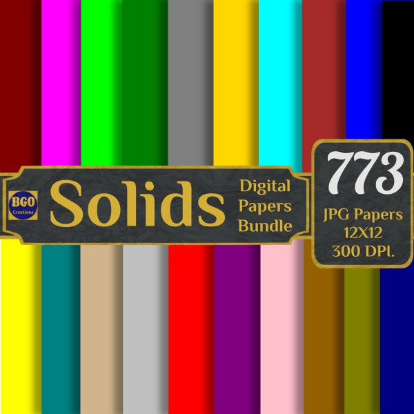 Solid Color Paper - Etsy