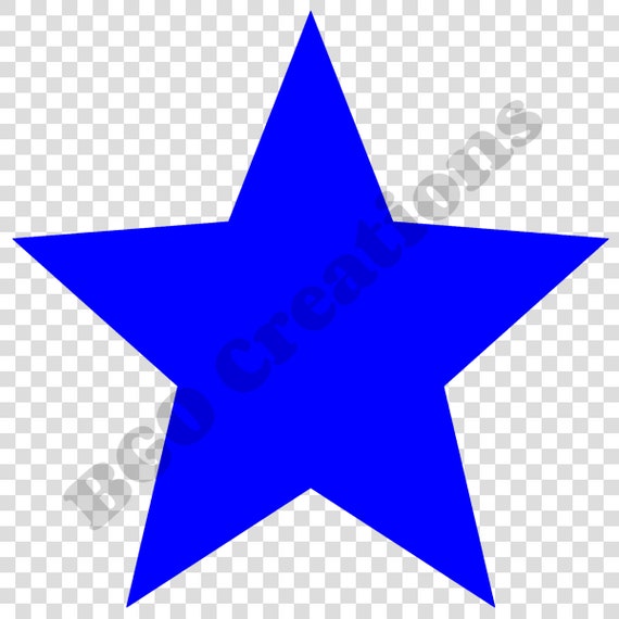 Blue Star Png