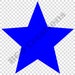 Blue Stars PNG Bundle, 15 Star Images, Printable Stars Clipart, Stars ...