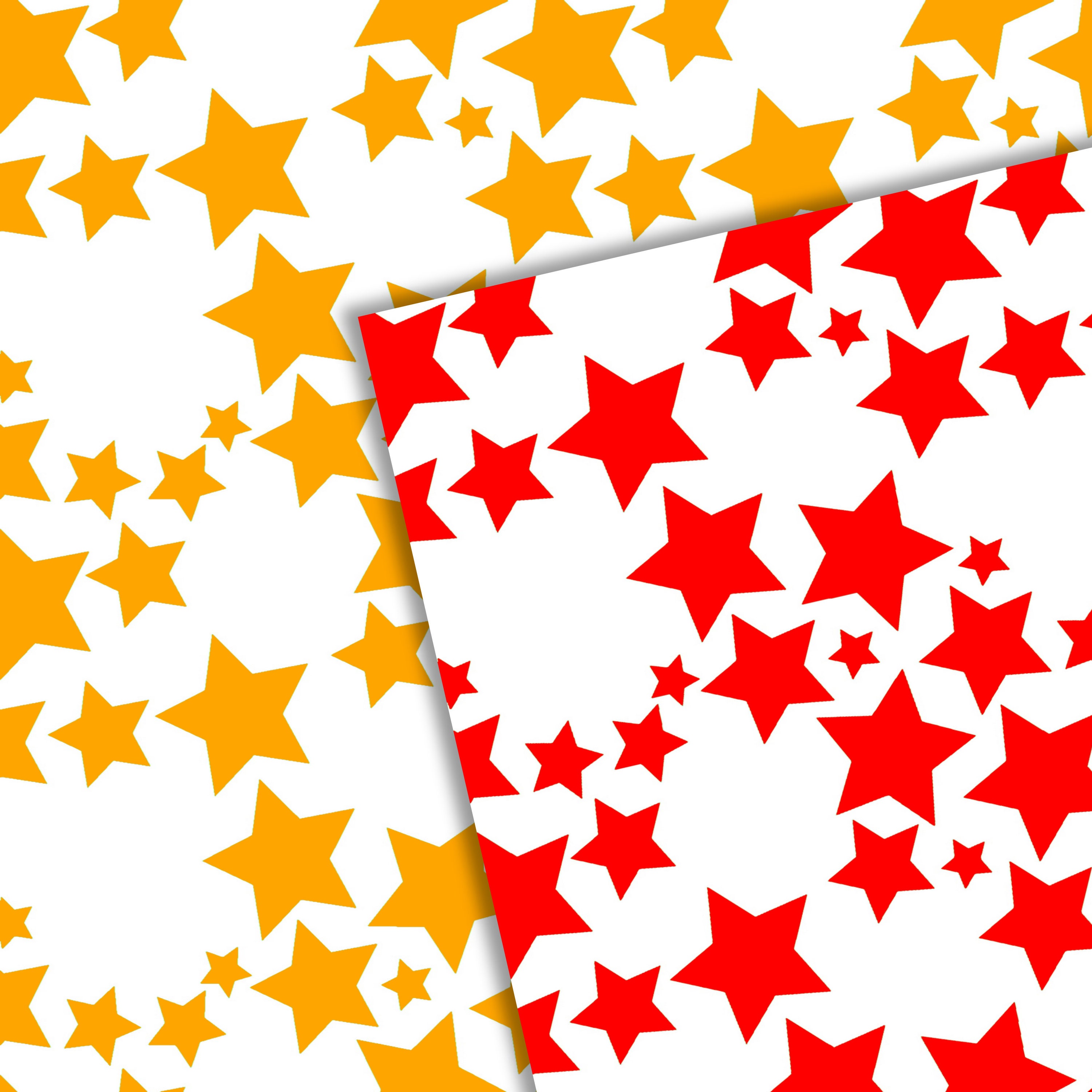 20 Colors Seamless Stars Digital Paper Pack 20 Star Pattern - Etsy