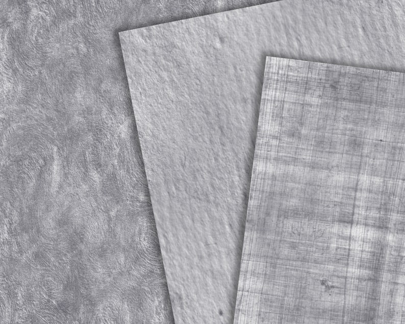 Seamless Distressed Silver Textures PNG Digital Paper Pack 5 - Etsy