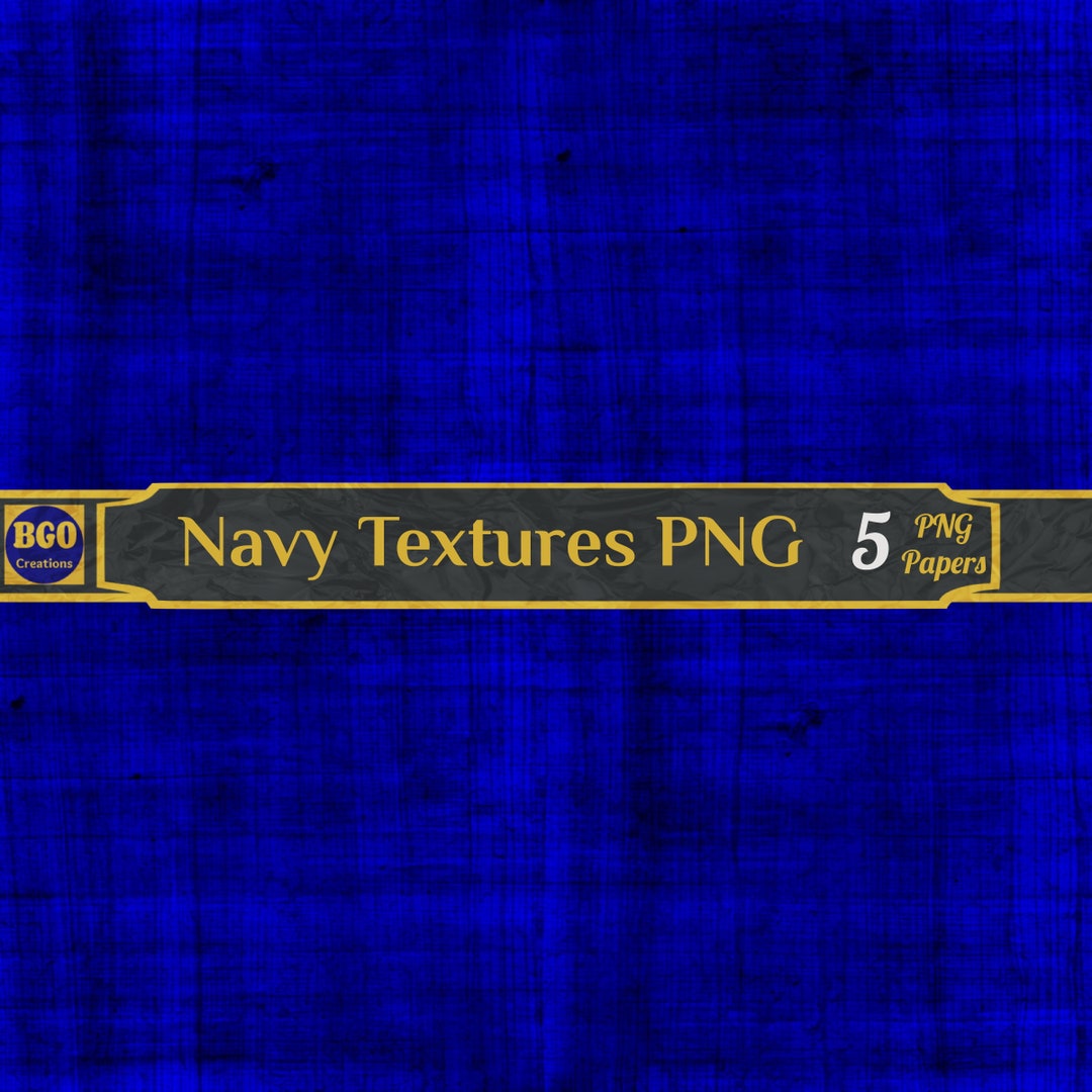 Seamless Distressed Navy Textures PNG Digital Paper Pack 5 - Etsy