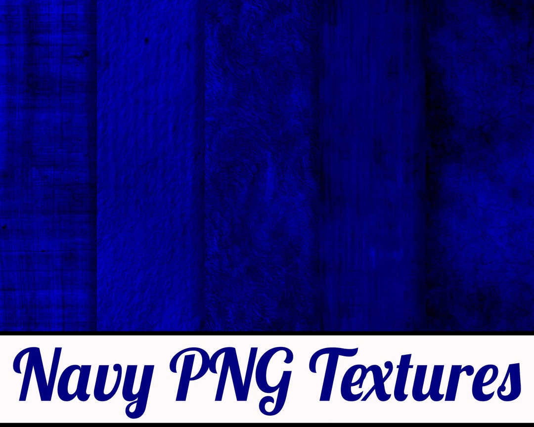 Seamless Distressed Navy Textures PNG Digital Paper Pack 5 - Etsy