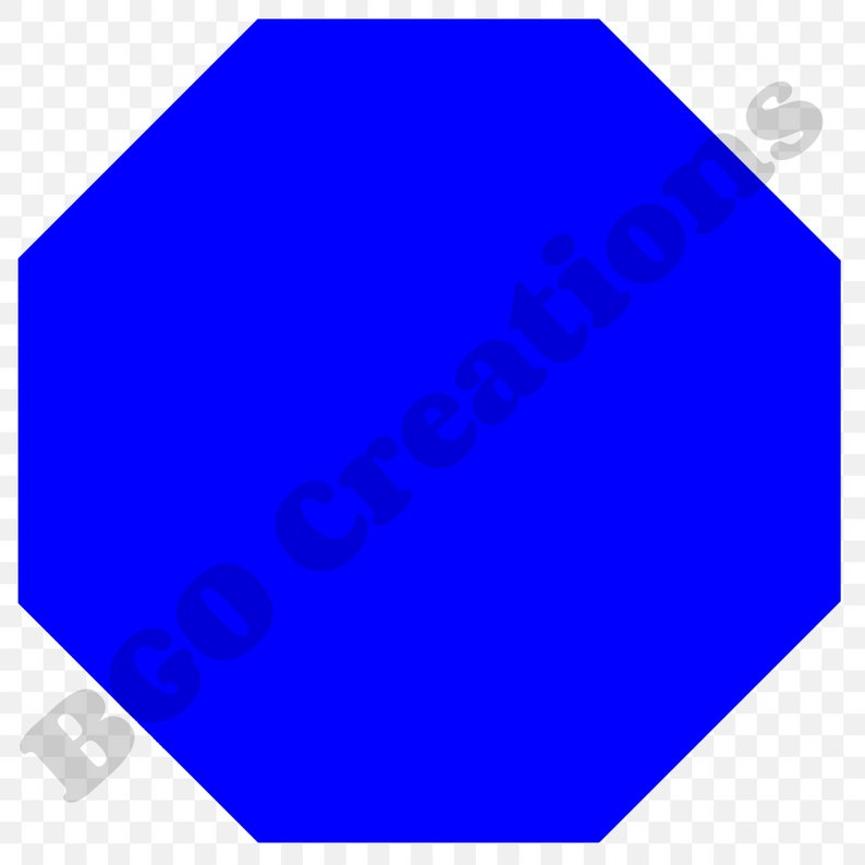 165 Colors PNG Octagon PNG Clip Art, 165 Octagons Digital Clipart ...