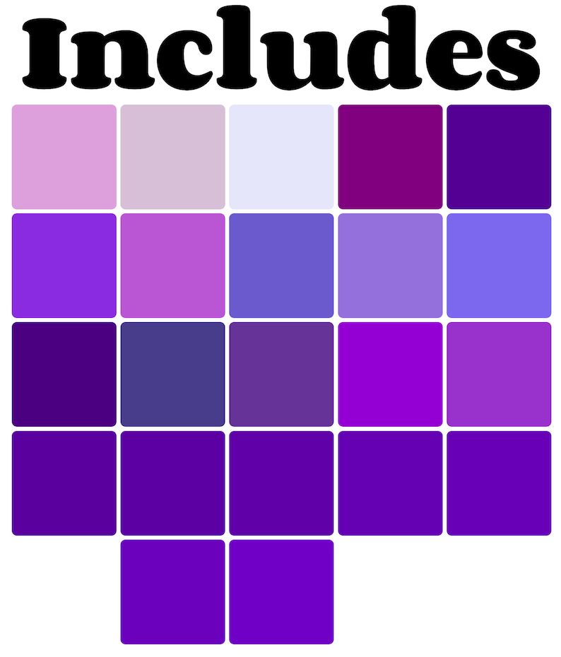 44 Purple Solids PNG Digital Paper Pack, PNG Sublimation Background ...