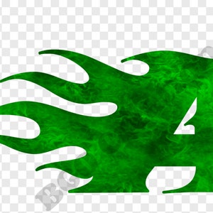 Green Flame Letters, Flame Textured PNG Letters, Flame Monogram, Flames ...
