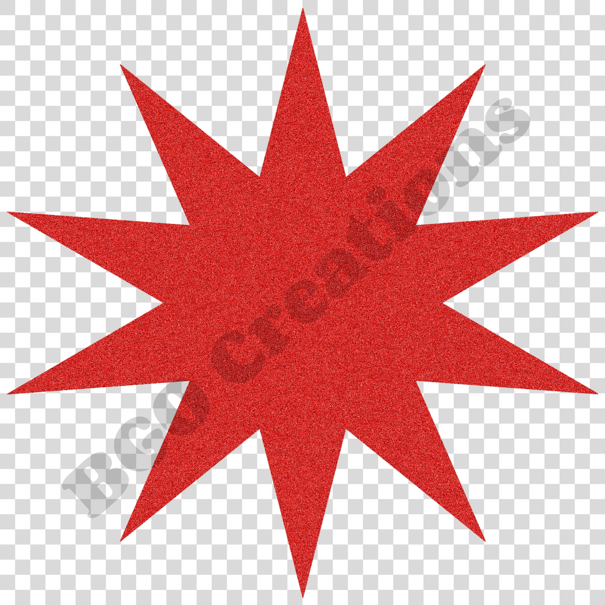 Red Glitter Stars PNG Bundle, 15 Star Images, Printable Stars Clipart, Stars Clip Art, Red Stars ...