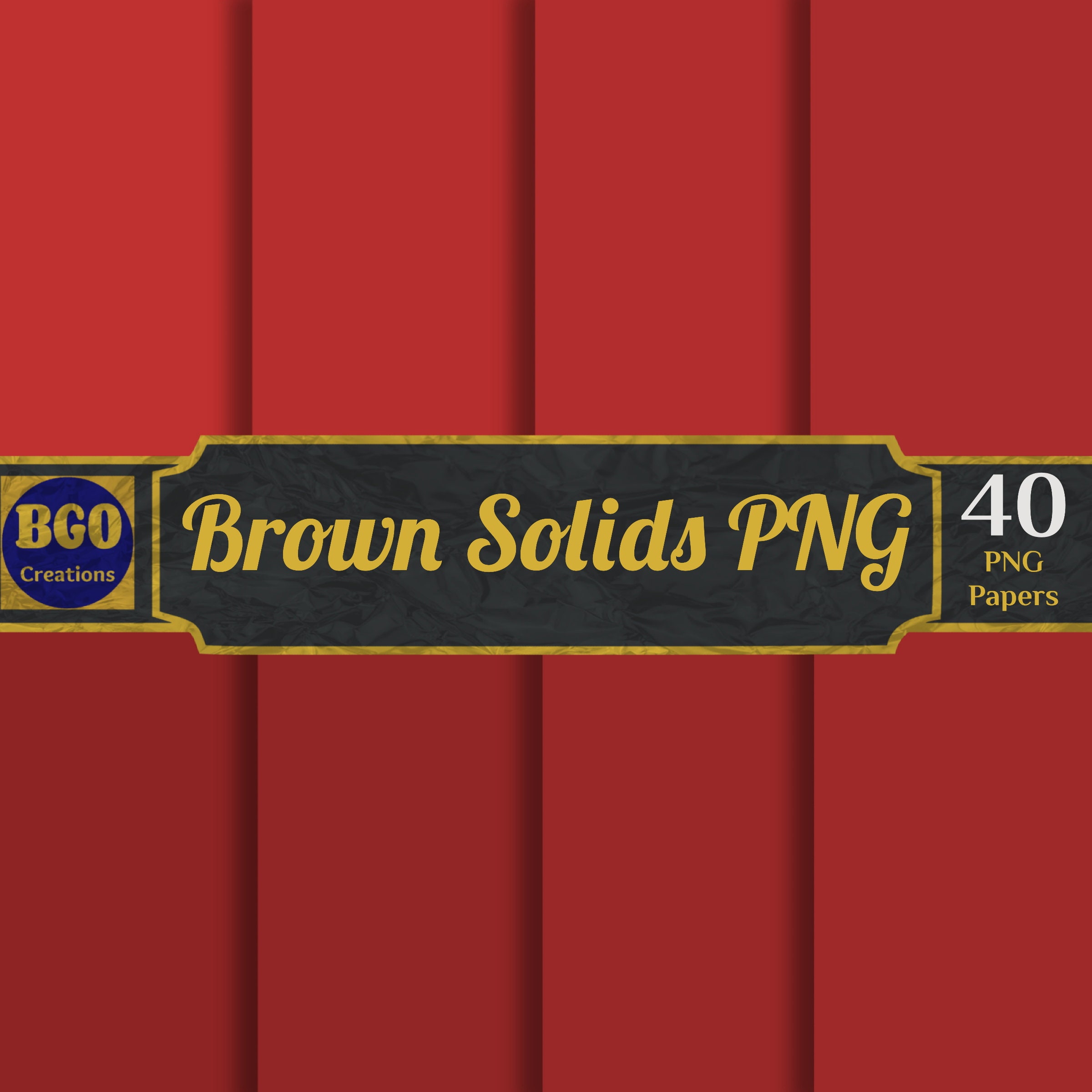40 Brown Solids PNG Digital Paper Pack, PNG Sublimation Background ...