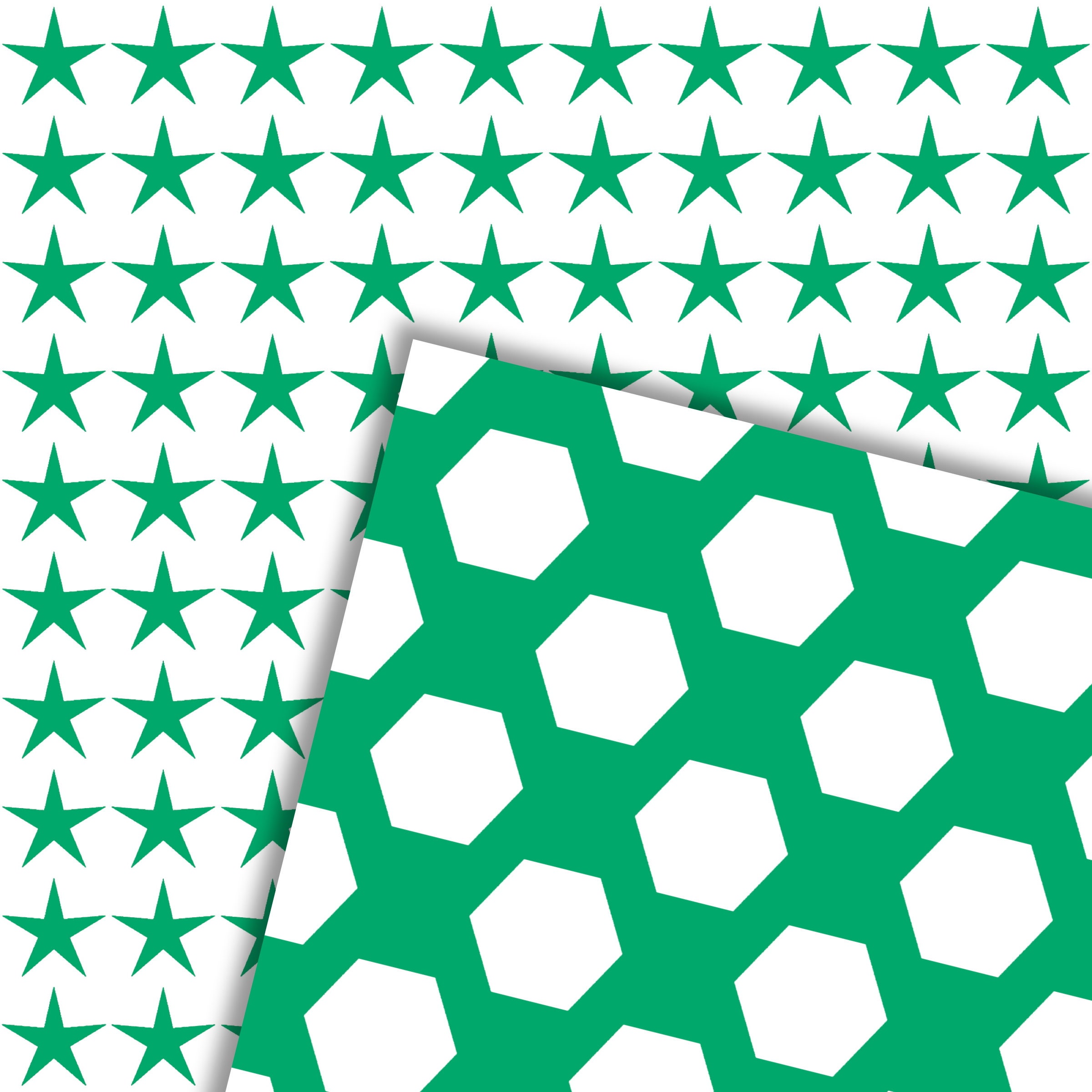 Jade Green Digital Paper Pack, Shades of Green Backgrounds, 34 Seamless ...