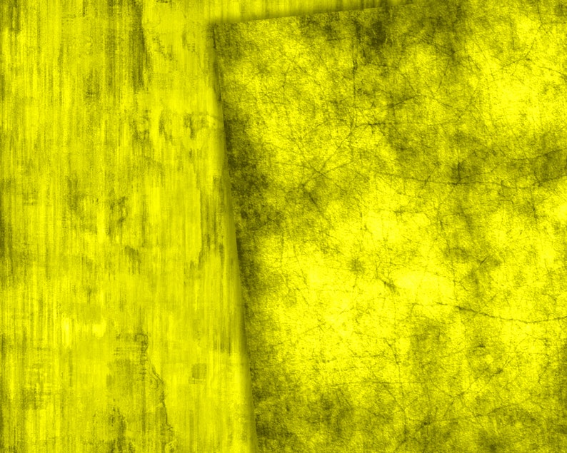 Seamless Distressed Yellow Textures PNG Digital Paper Pack 5 - Etsy