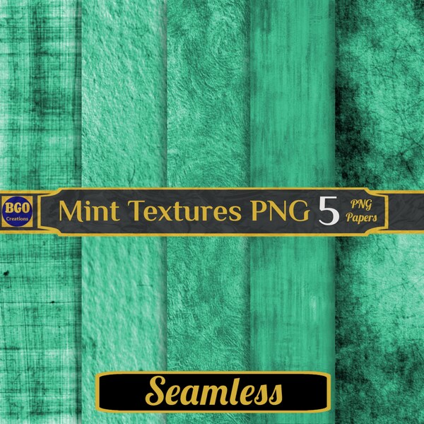 Mint Green and Blue - Etsy