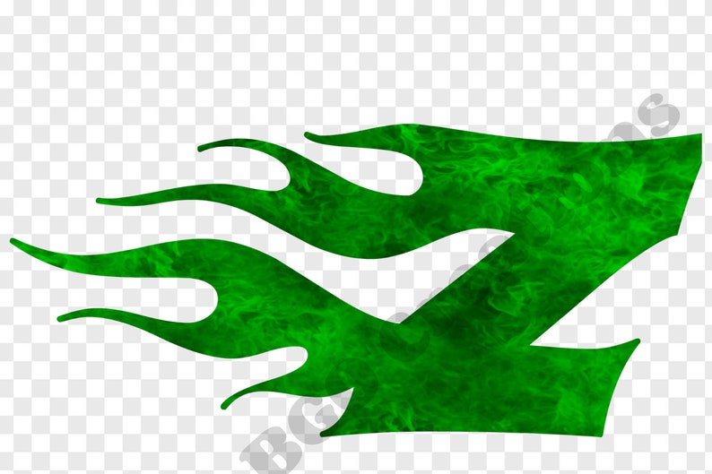 Green Flame Letters, Flame PNG Letters, Flame Monogram, Flames Alphabet ...