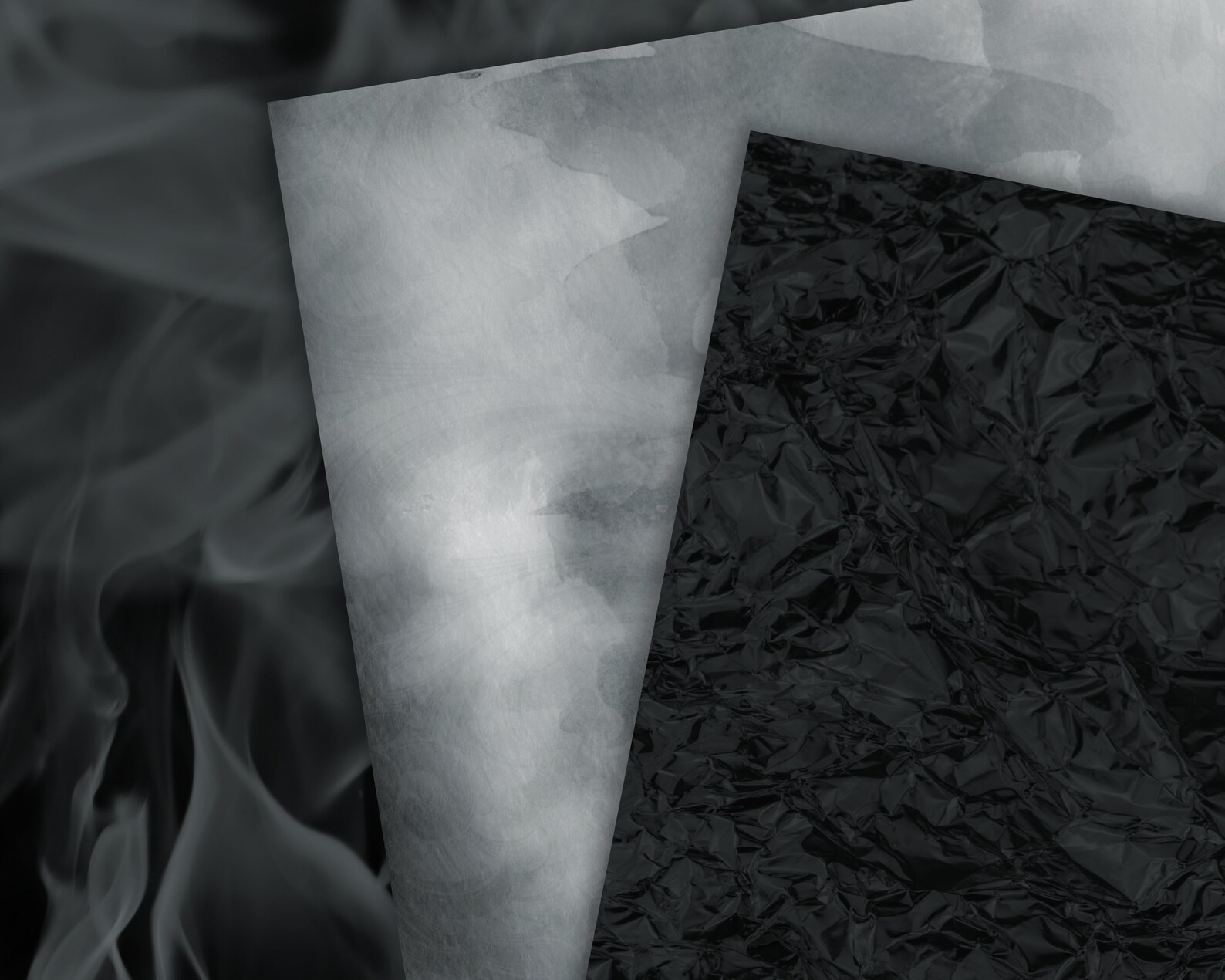 Black Digital Paper Bundle, 239 JPG Papers, Black Textures, Solids ...