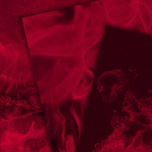 Burgundy Fire Textures Digital Paper Pack, 18 Scrapbooking Maroon ...