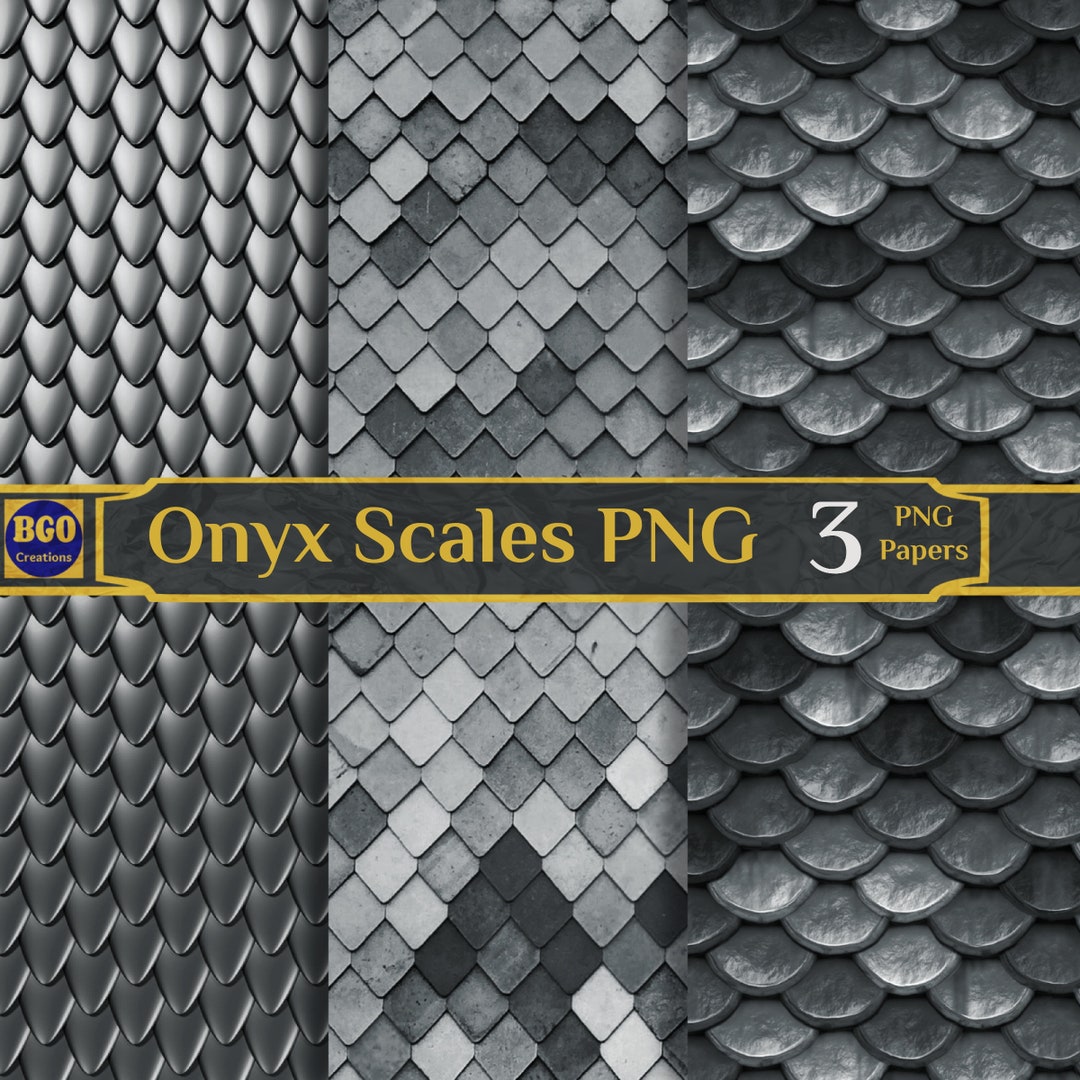 Onyx Scales Digital Paper Pack, 3 Photography Background Texture Papers ...