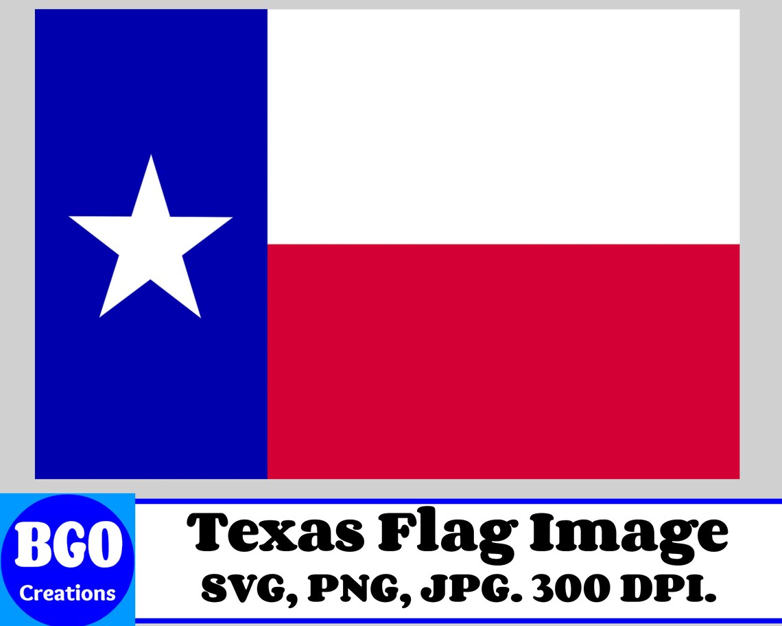 Texas Flag SVG, Texas Layered SVG, Texas Flag Clipart, Printable ...