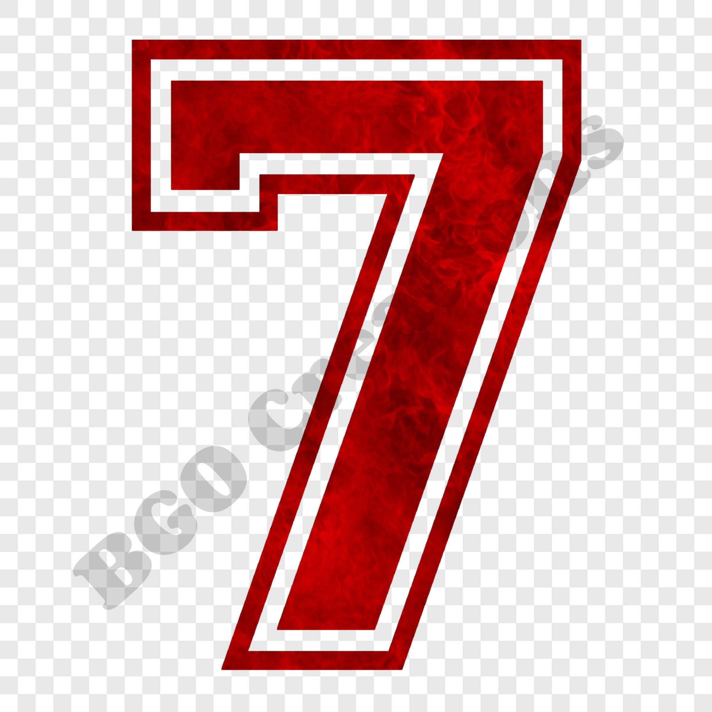 Red Flames Varsity Sports Alphabet 26 PNG Letters & 10 - Etsy