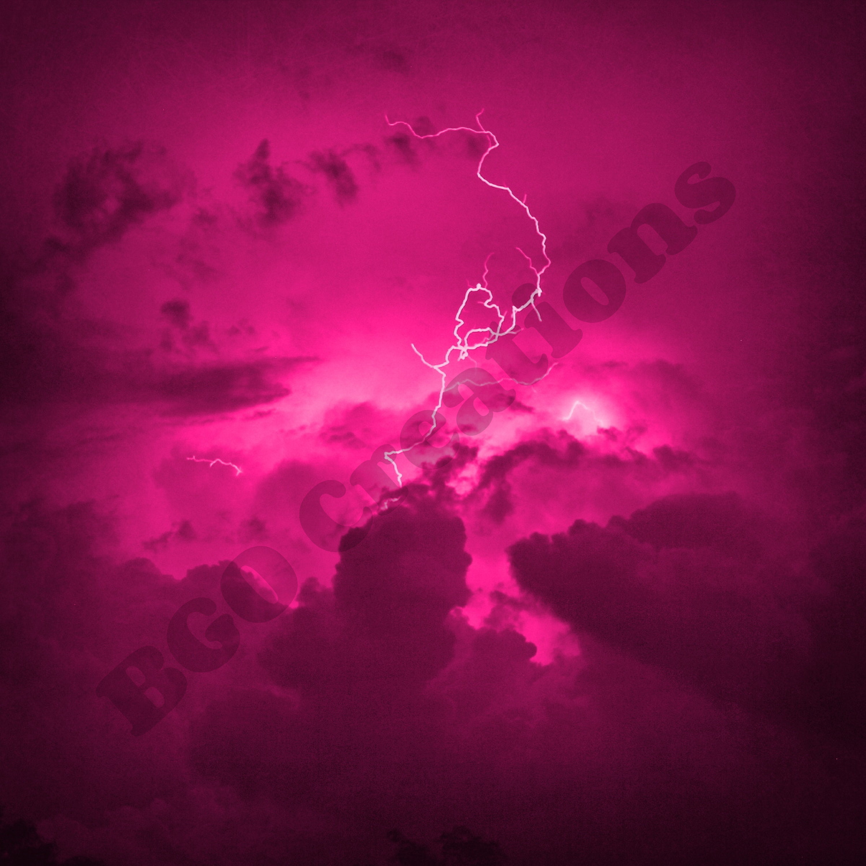 Pink Lightning Digital Paper Pack, 14 Textured Scrapbooking Papers ...