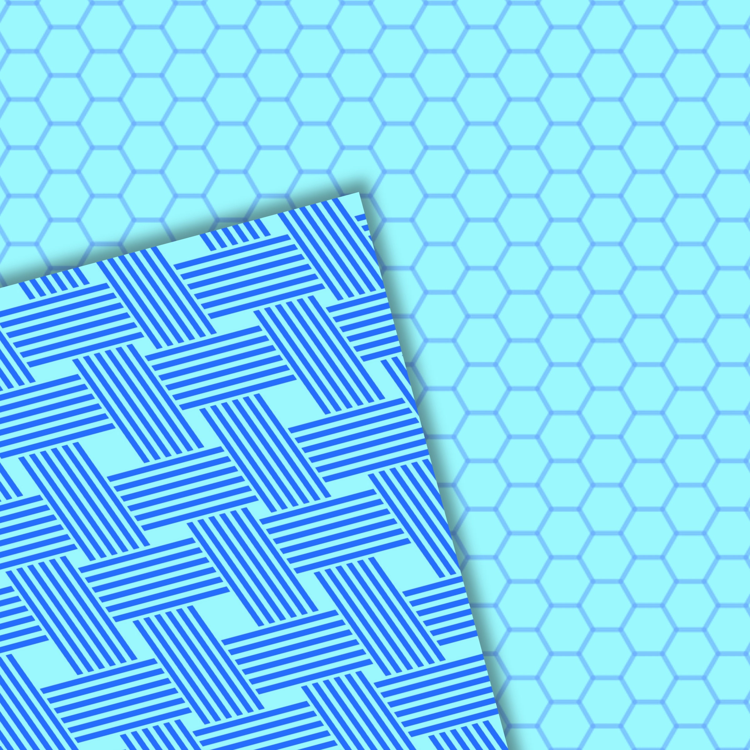 Blue Digital Paper Pack Blue Digital Papers Bundle Pattern - Etsy