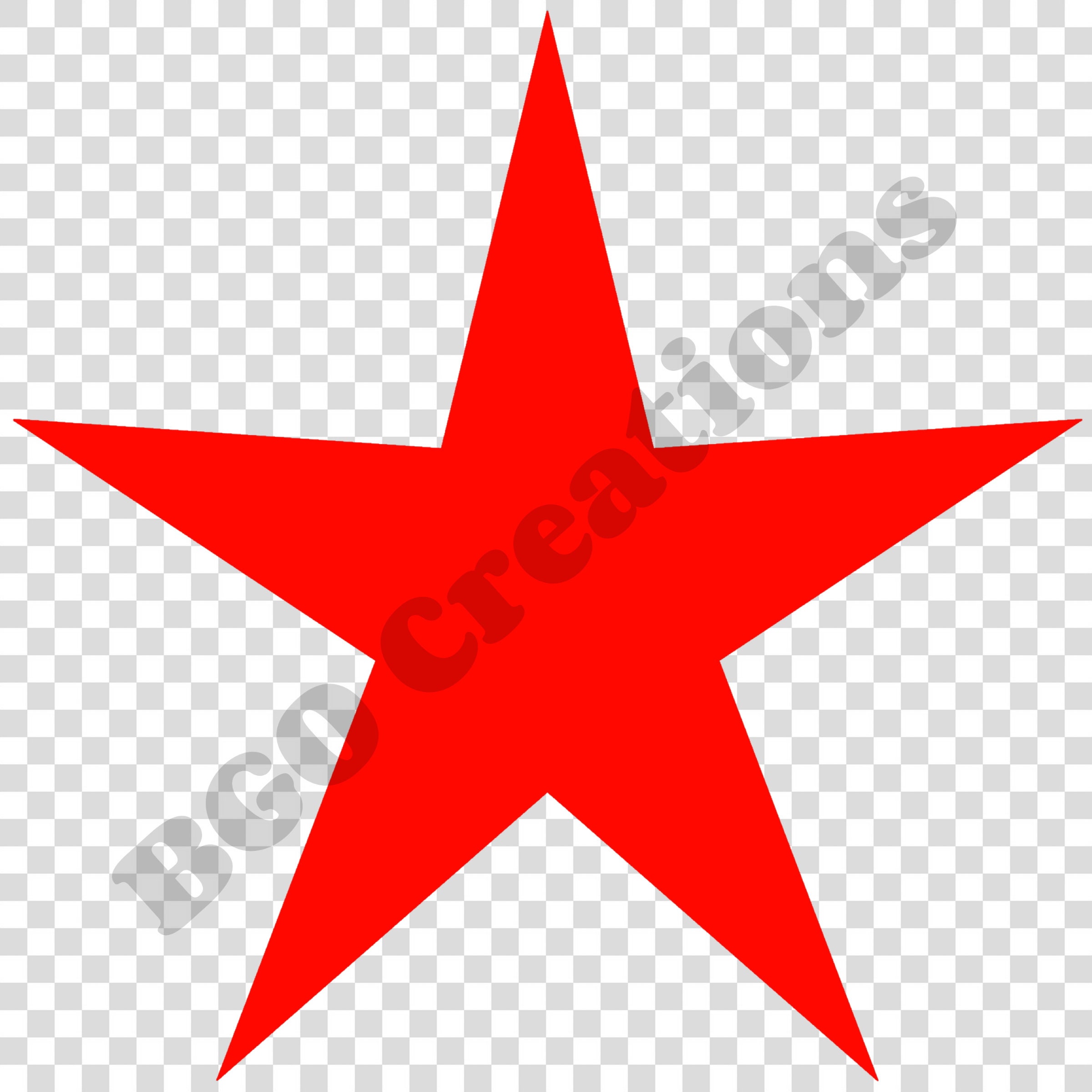 Red Stars PNG Bundle, 15 Star Images, Printable Stars Clipart, Stars ...