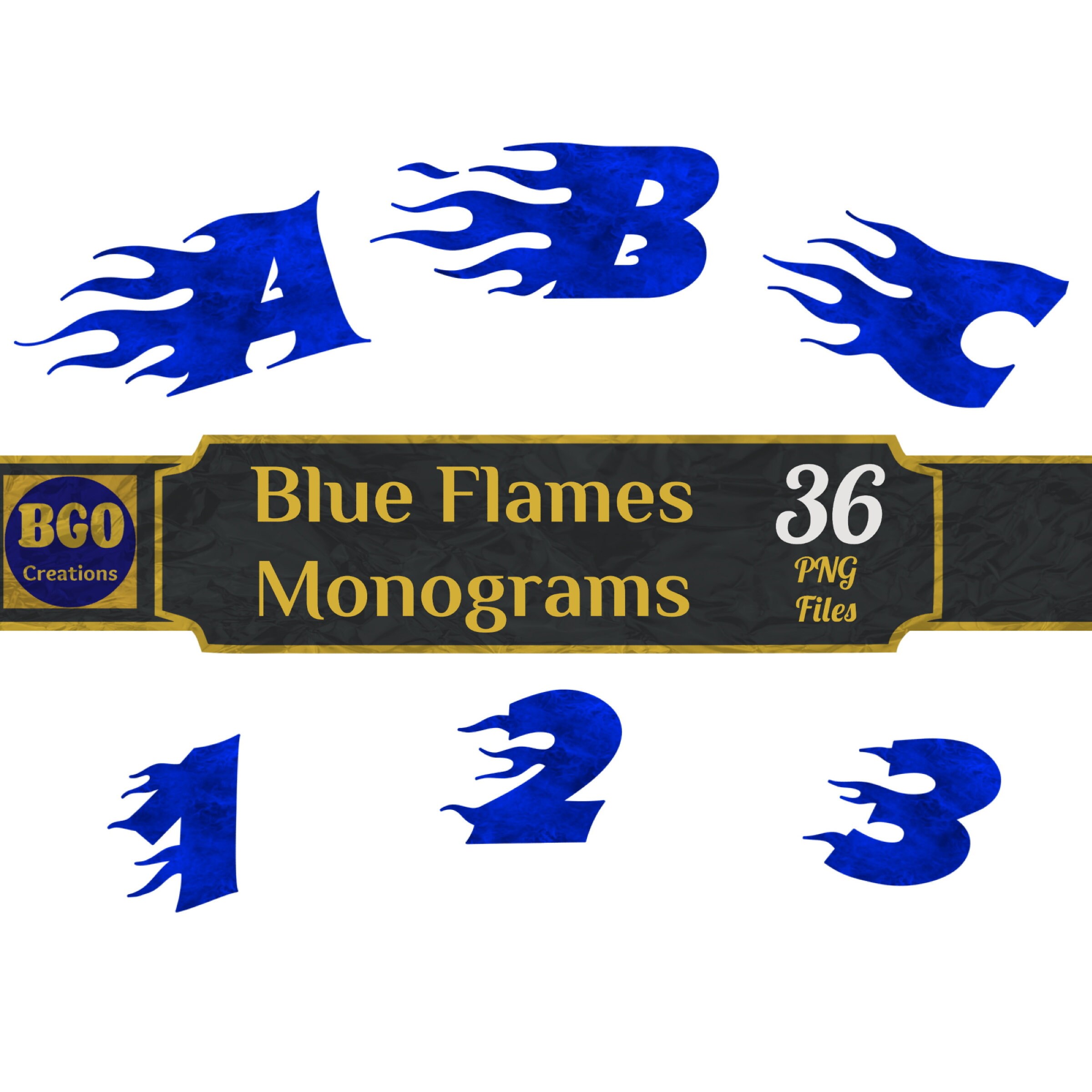 Blue Flame Letters, Flame PNG Letters, Flame Monogram, Flames Alphabet ...