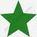 Green Glitter Stars PNG Bundle, 15 Star Images, Printable Stars Clipart ...