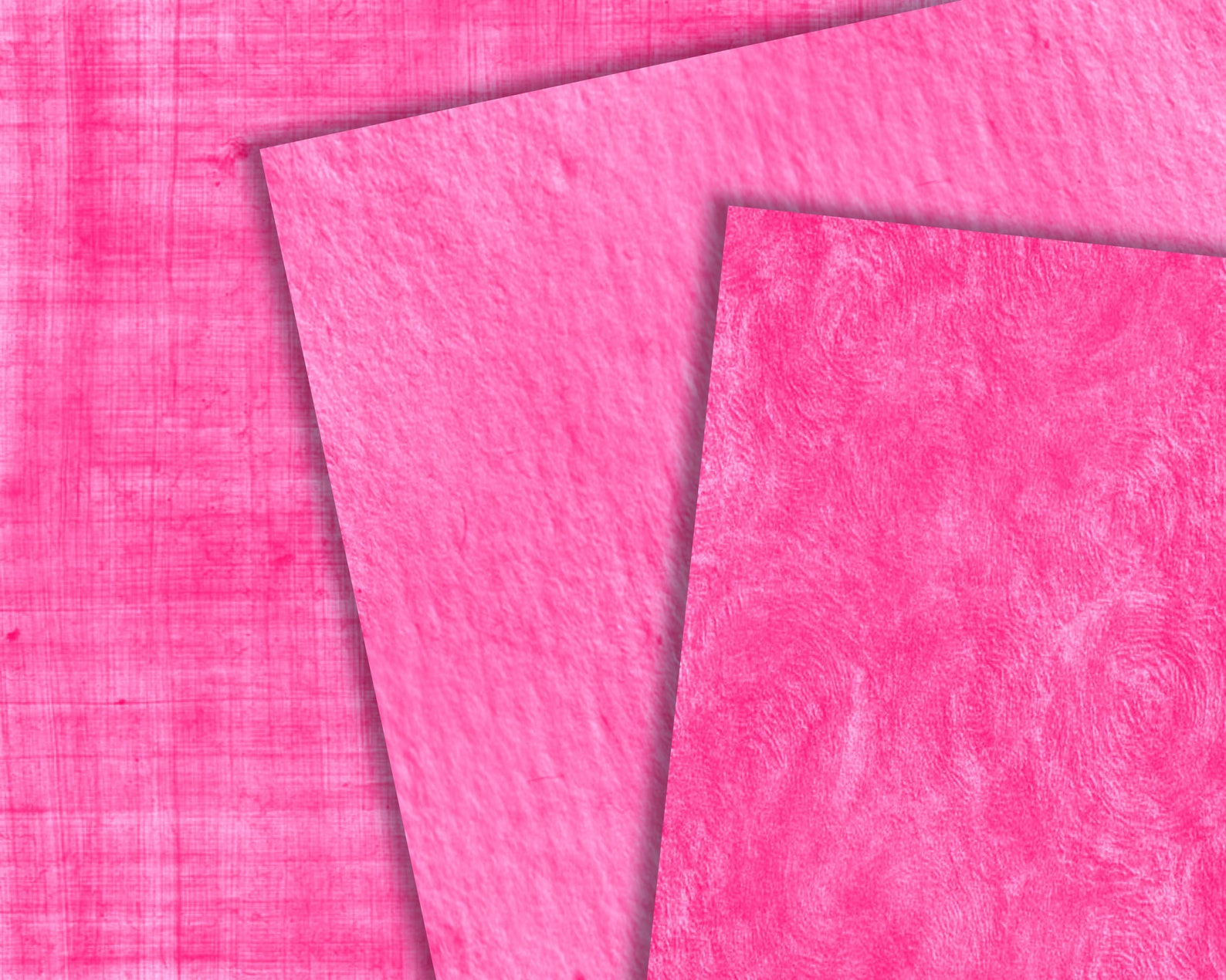 Seamless Distressed Hot Pink Textures PNG Digital Paper Pack, 5 PNG ...