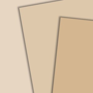 34 Tan Solids PNG Digital Paper Pack, PNG Sublimation Background Plain ...