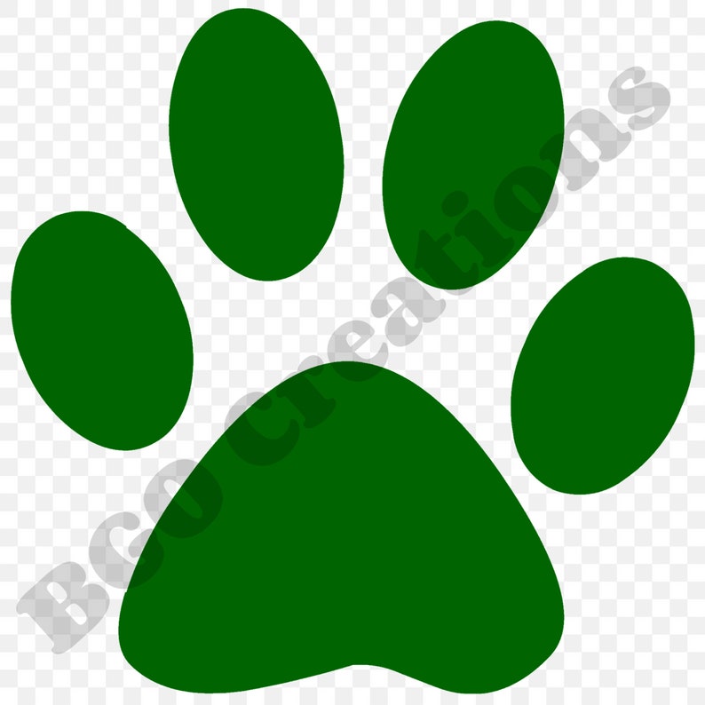 165 Colors PNG Paw Prints PNG Clip Art 165 Paws Digital - Etsy