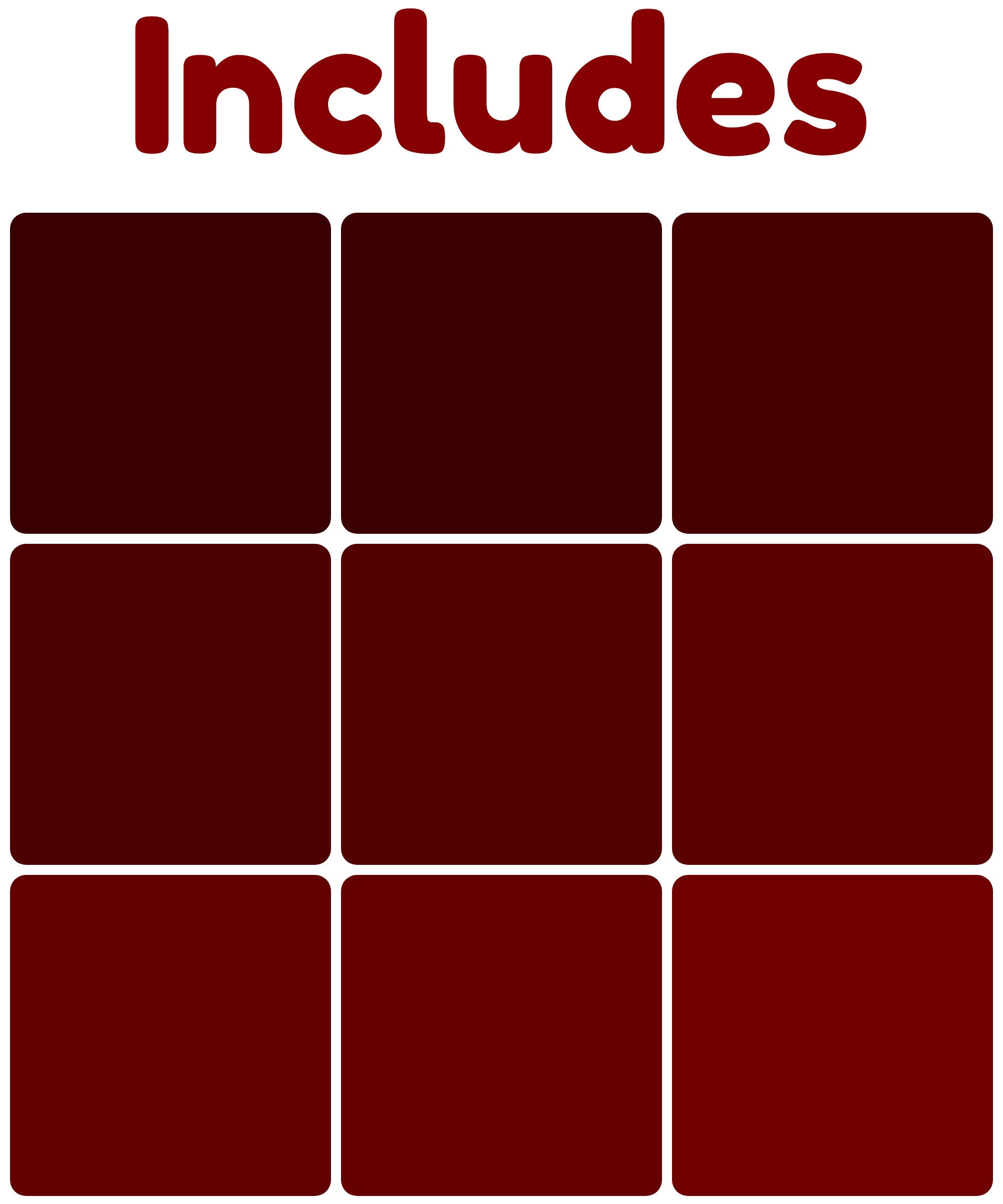 Maroon Digital Paper Pack, 34 Shades of Maroon Plain Solid Colors ...