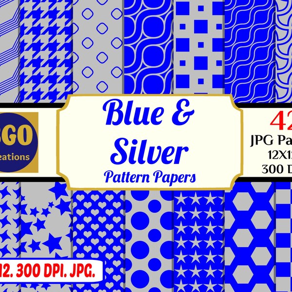 Silver Patterns - Etsy