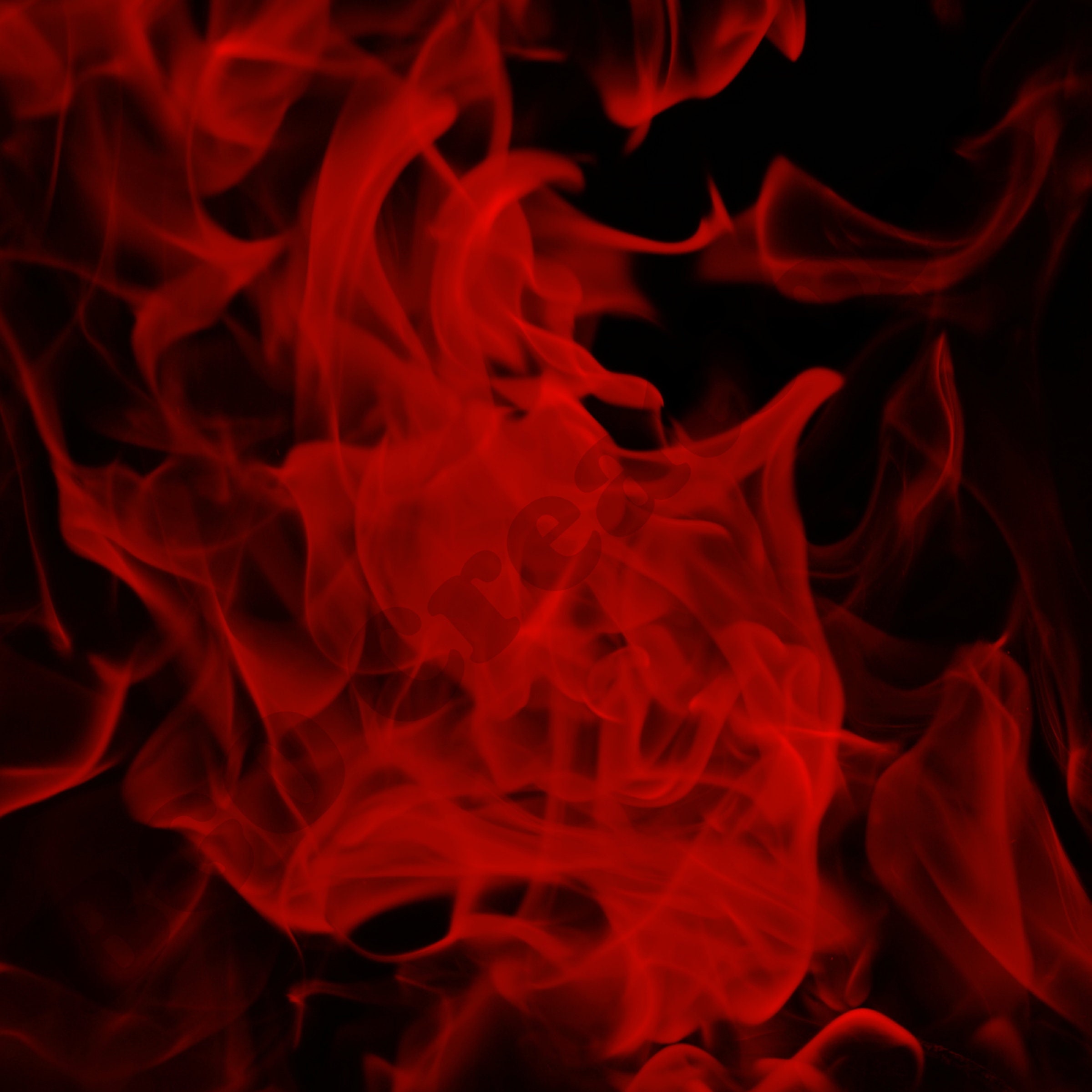 Red Fire PNG Digital Paper Pack, 5 Photography Smoke Background Texture ...