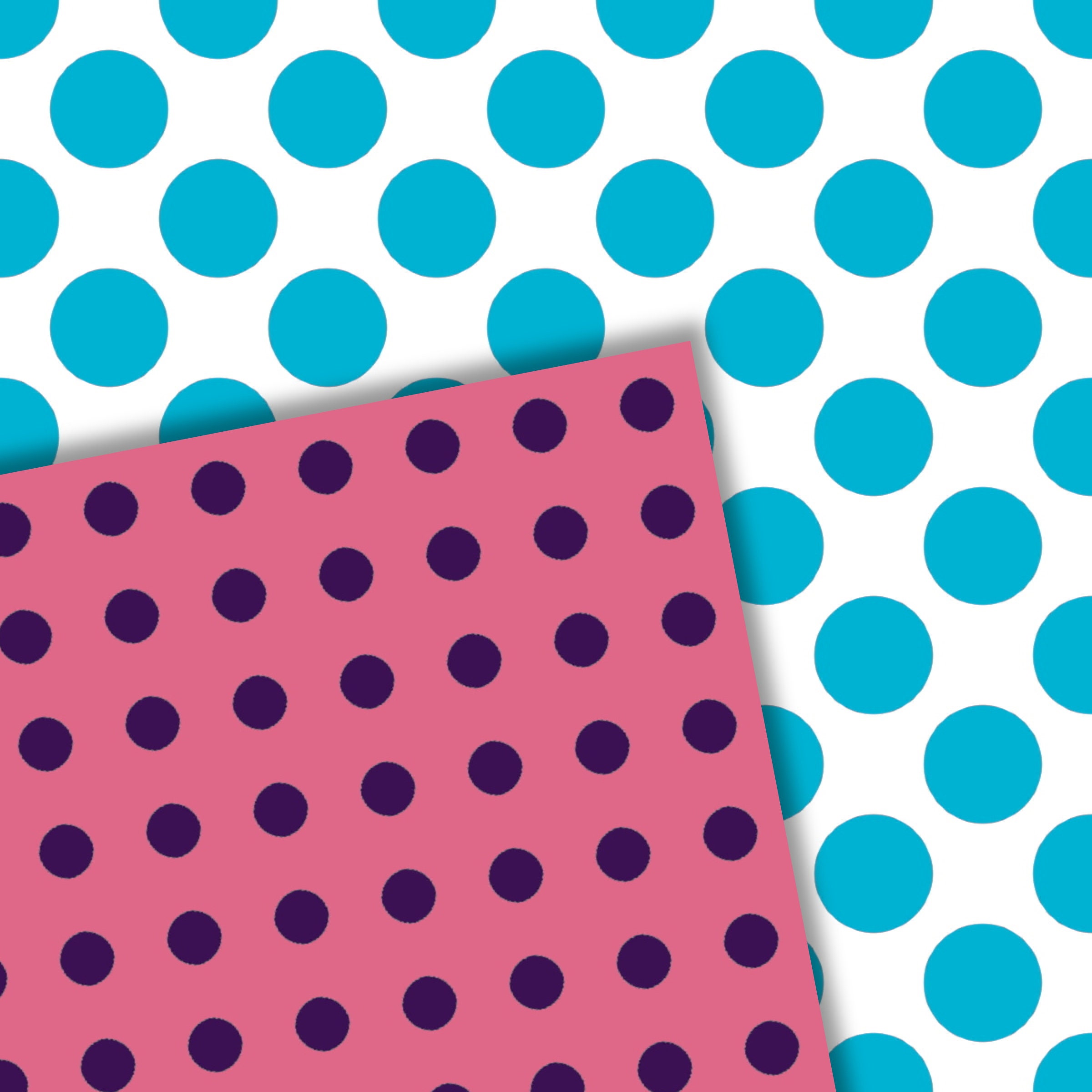 Polka Dots Digital Paper Pack 32 Polka Dot Papers Bundle - Etsy