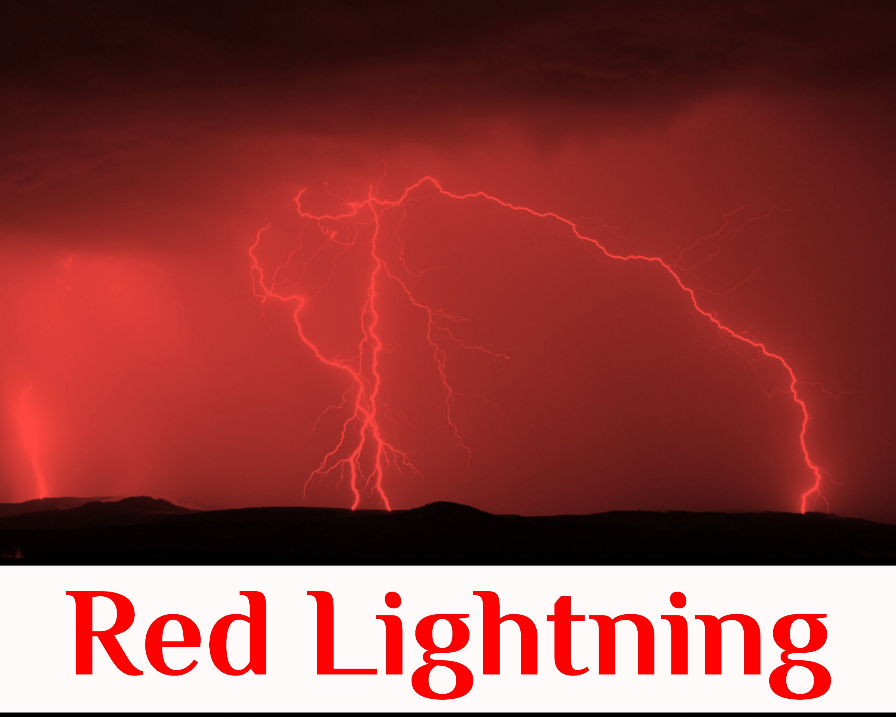 Red Lightning PNG Digital Paper Pack 5 Photography Background - Etsy