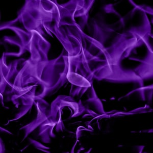 Indigo Fire Digital Paper Pack, 18 Textured Scrapbooking Purple Flames ...