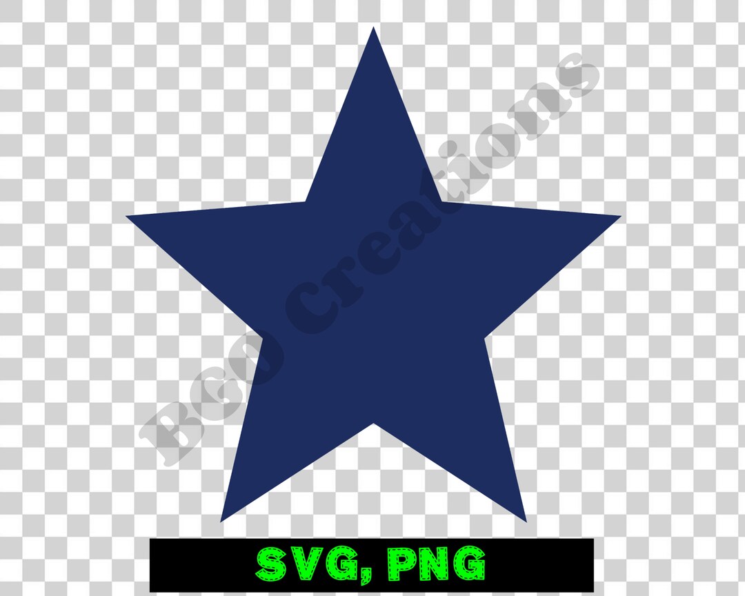 Star SVG, Star Clipart, Star PNG, Star Cut File, Patriotic Star, High ...