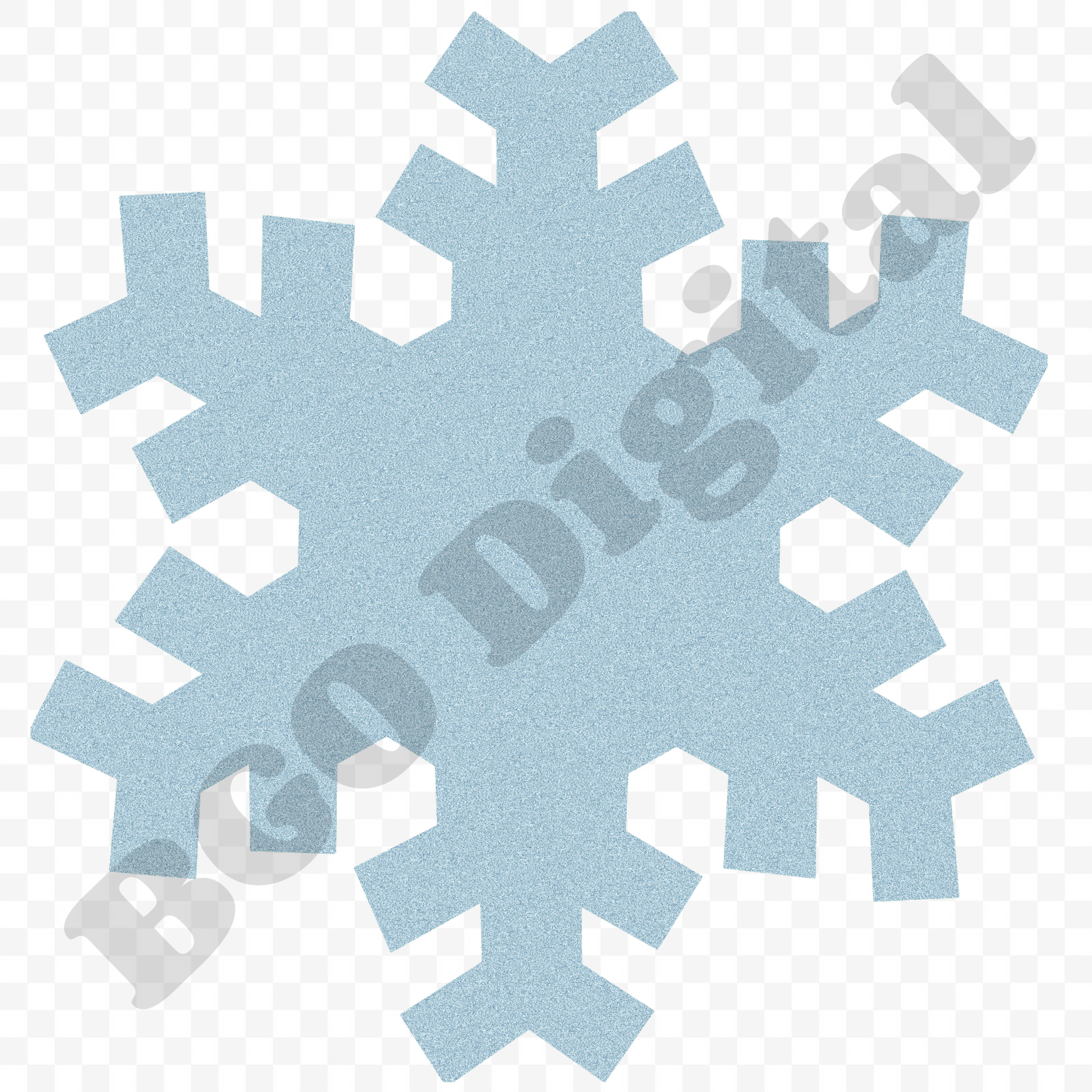 Blue Glitter Snowflake PNG Bundle 7 Snowflake Images - Etsy