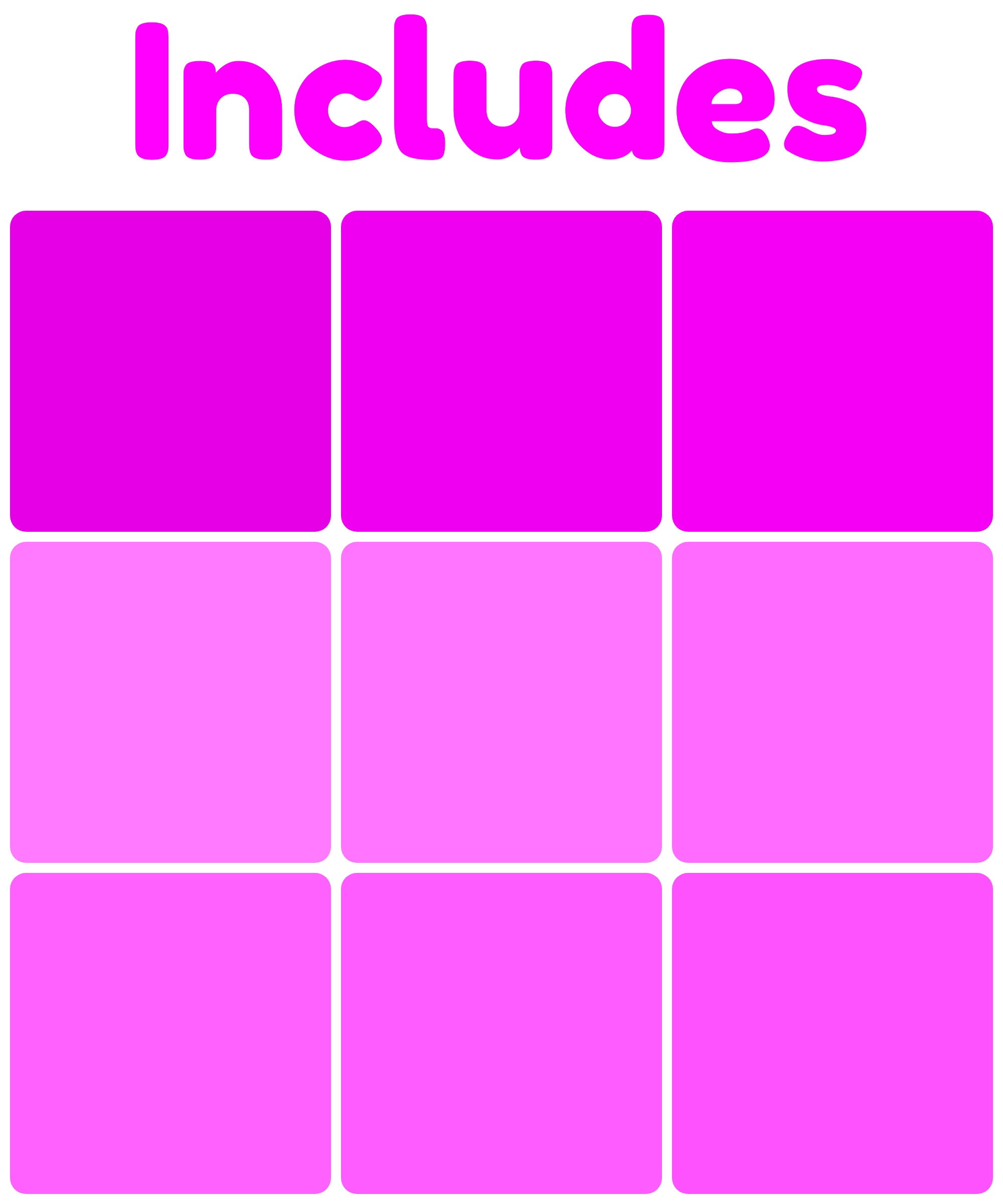 Magenta Digital Paper Pack, 35 Shades of Magenta Plain Solid Colors ...