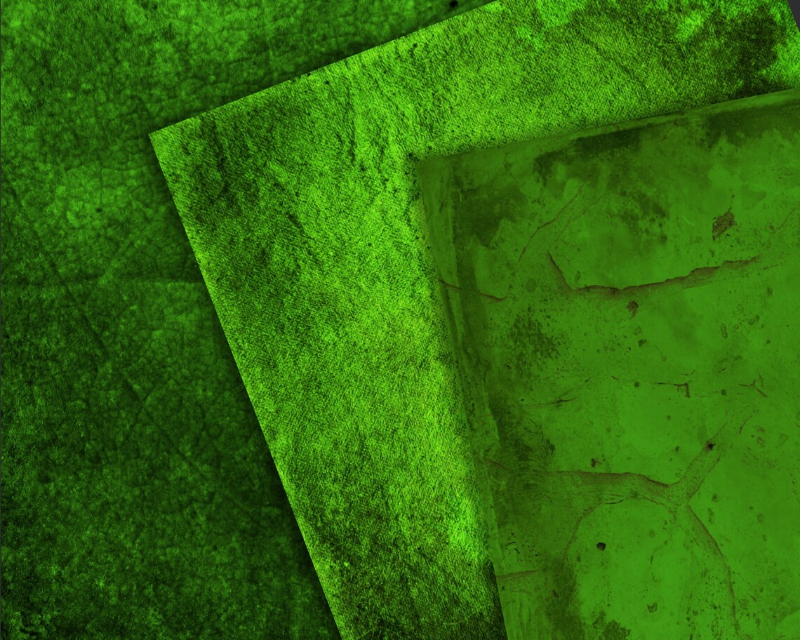 20 Distressed Green PNG Digital Paper Pack Green Grunge - Etsy