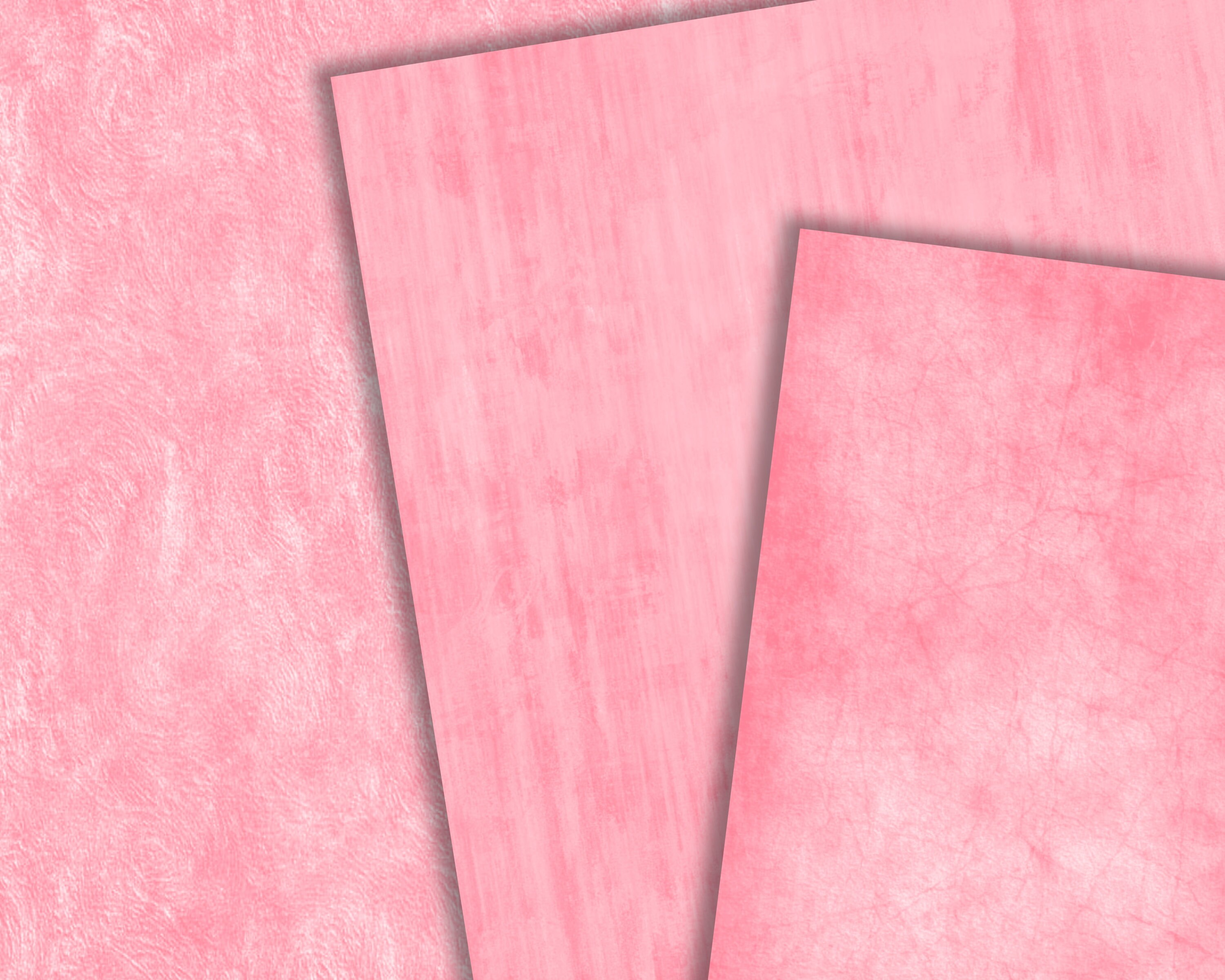 Seamless Distressed Pink Textures PNG Digital Paper Pack, 5 PNG ...