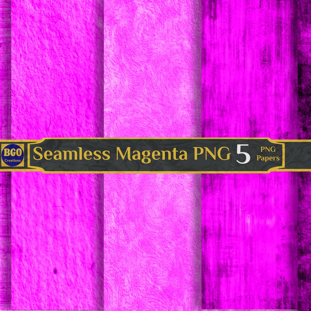 Seamless Distressed Magenta Textures PNG Digital Paper Pack 5 - Etsy