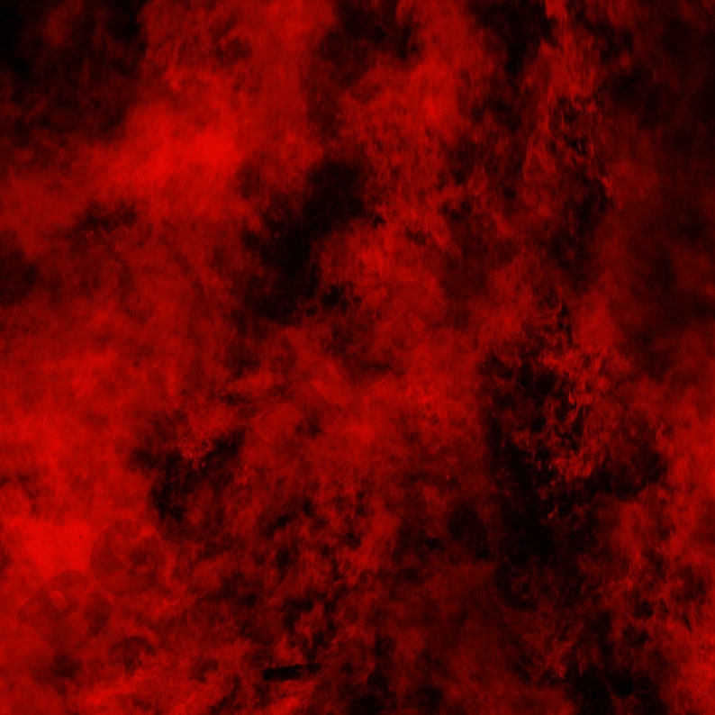 Red Fire PNG Digital Paper Pack, 5 Photography Smoke Background Texture ...