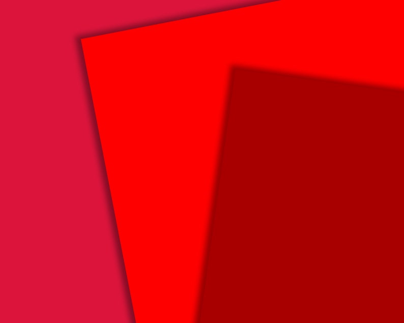 Red Digital Paper Pack 42 Shades of Red Plain Solid Colors - Etsy