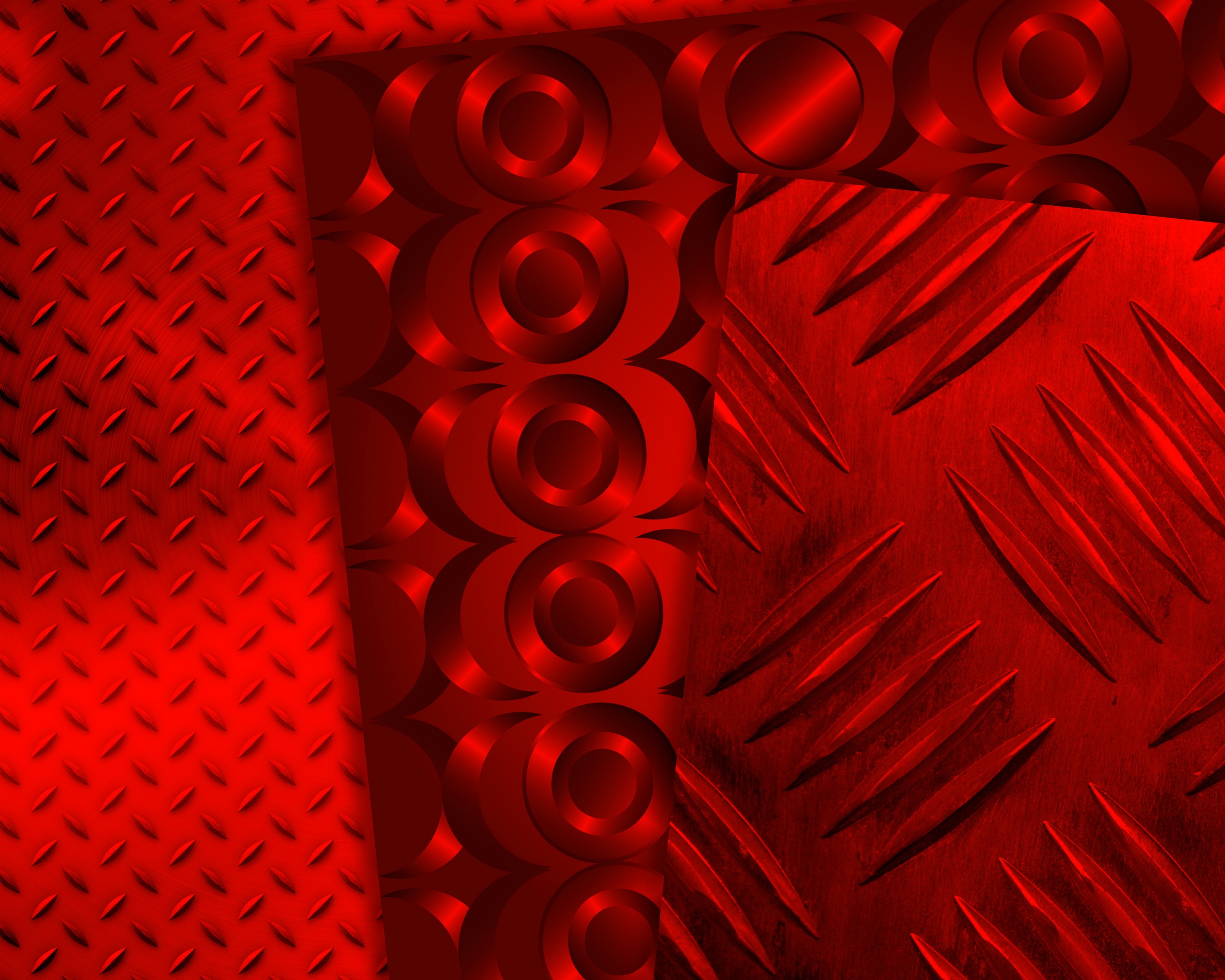 Red Metals PNG Digital Paper Pack, 5 Metallic Texture PNG Papers, Red ...
