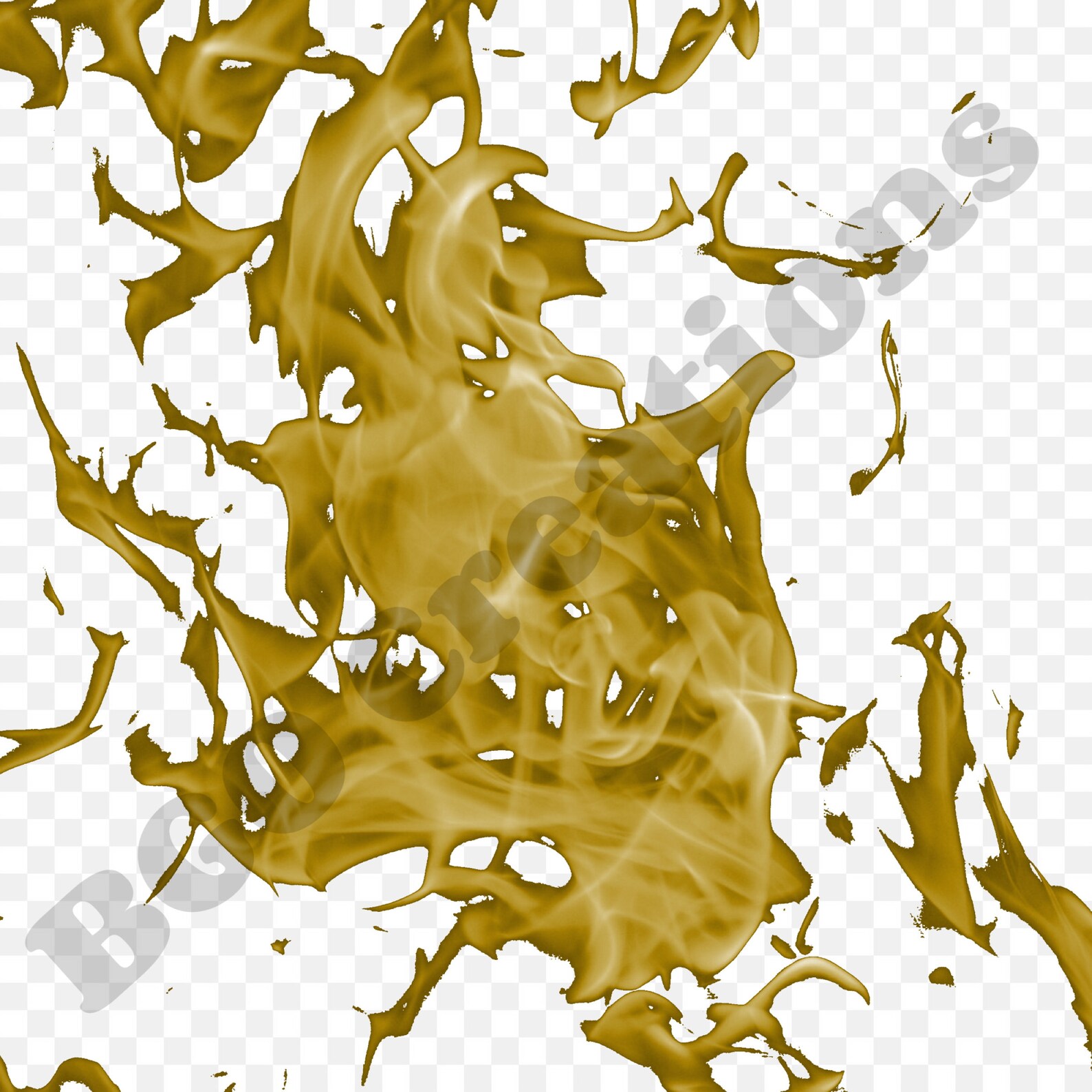 Gold Flames Clip Art, 12 Fire Clipart, Photography Overlays Fire Sparks ...