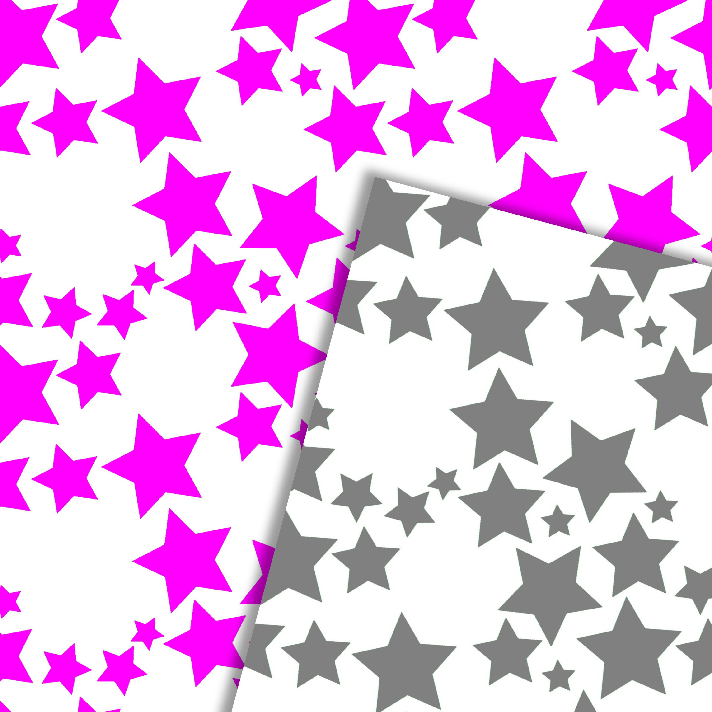 20 Colors Seamless Stars Digital Paper Pack 20 Star Pattern - Etsy