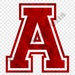 Red Flames Varsity Sports Alphabet, 26 PNG Letters & 10 Numbers ...
