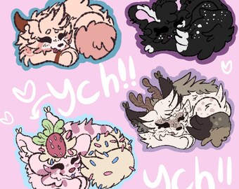Furry Fursona Ych - Etsy